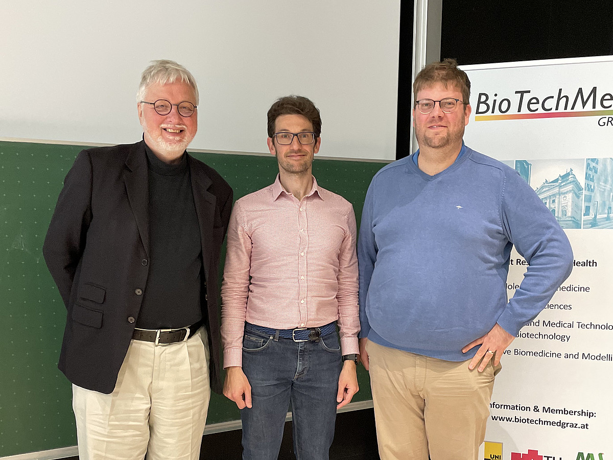 Nachlese: Flagship Lecture mit Damiano Lombardi, 17.05. - BioTechMed-Graz