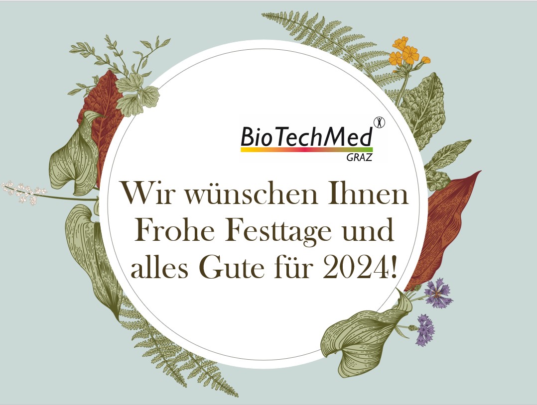 Frohe Festtage! - BioTechMed-Graz